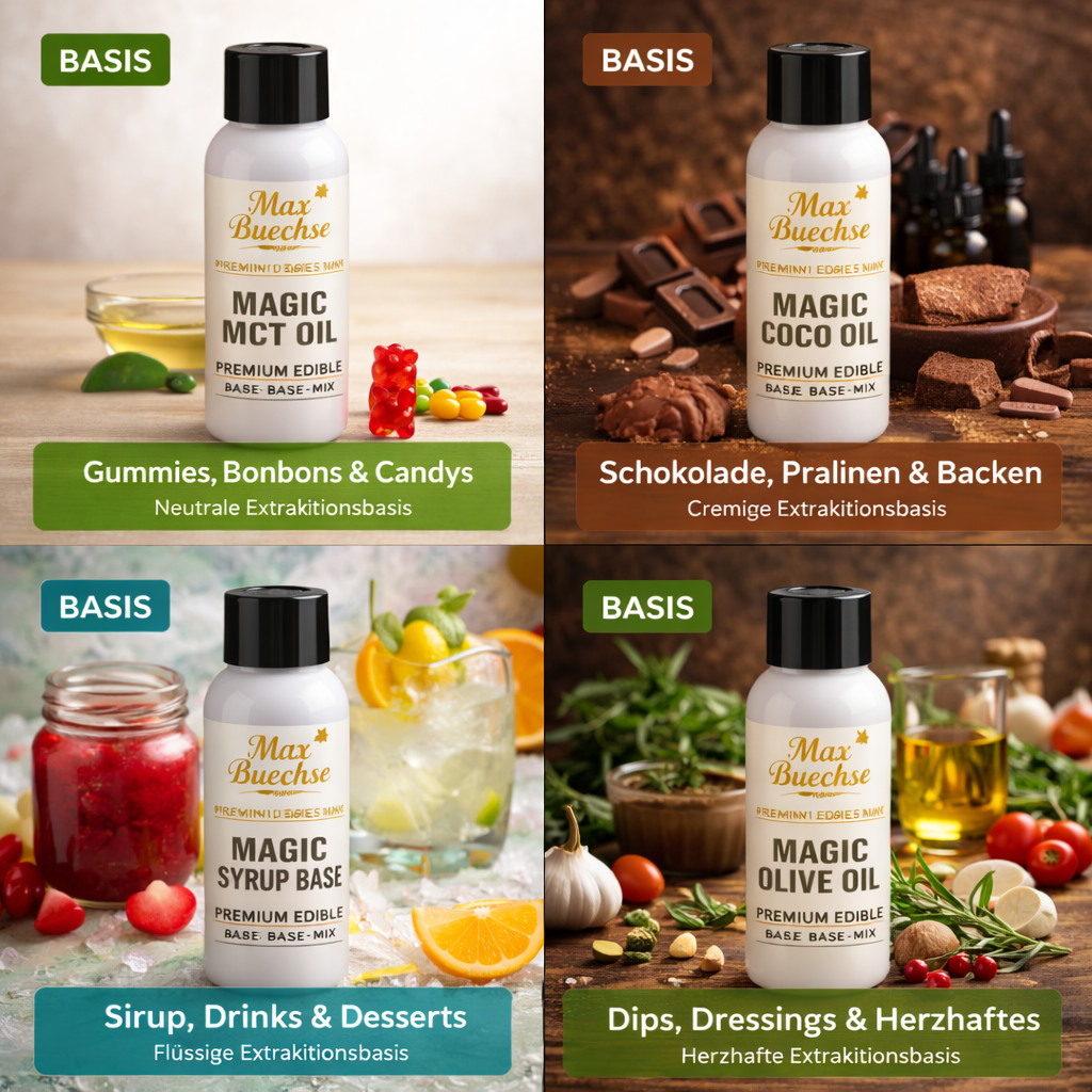 Edible Bases – Extraktionsbasen für eine einfache Edible Herstellung ...